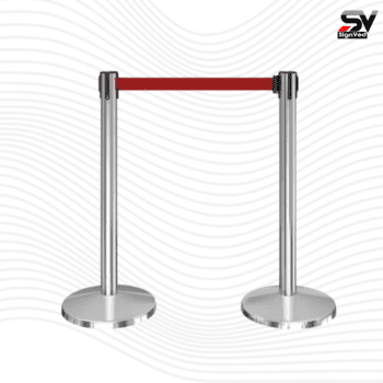 Queue Manager Stand Manufacturer in India | SignVed | Buy Online