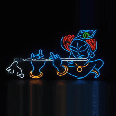Krishna Neon Sign Manufacturer in India | Custom Design | SignVed