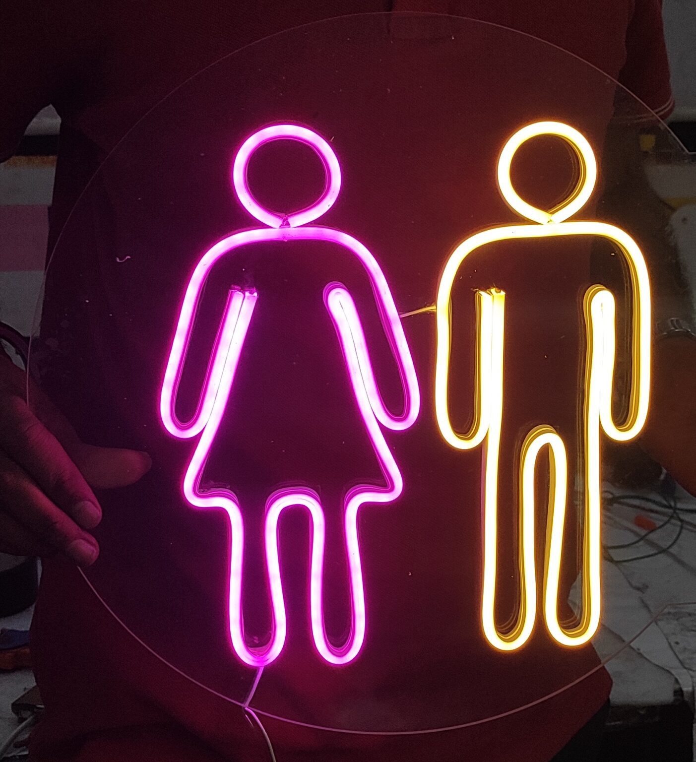 Buy Restroom Neon Online in India | Custom Neon Light Manufacturer