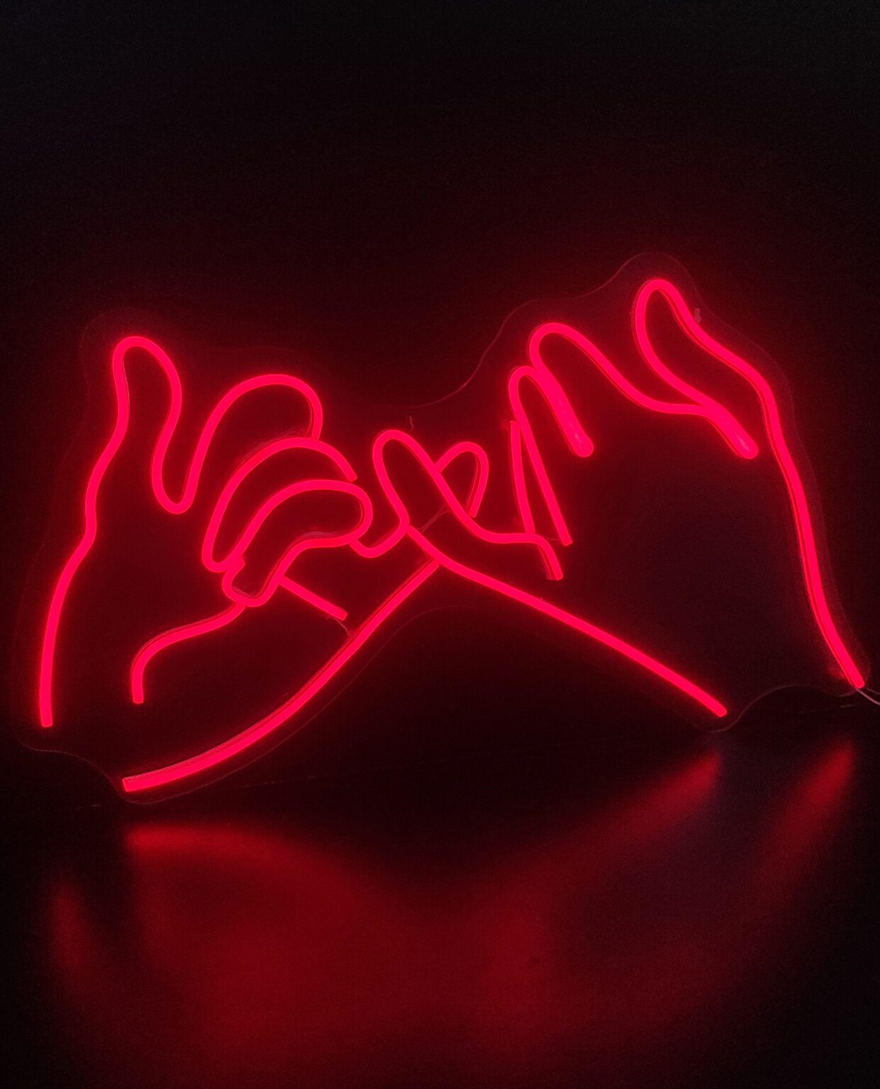 Buy Pinky Promise Neon Sign Online India | Custom Neon Signage