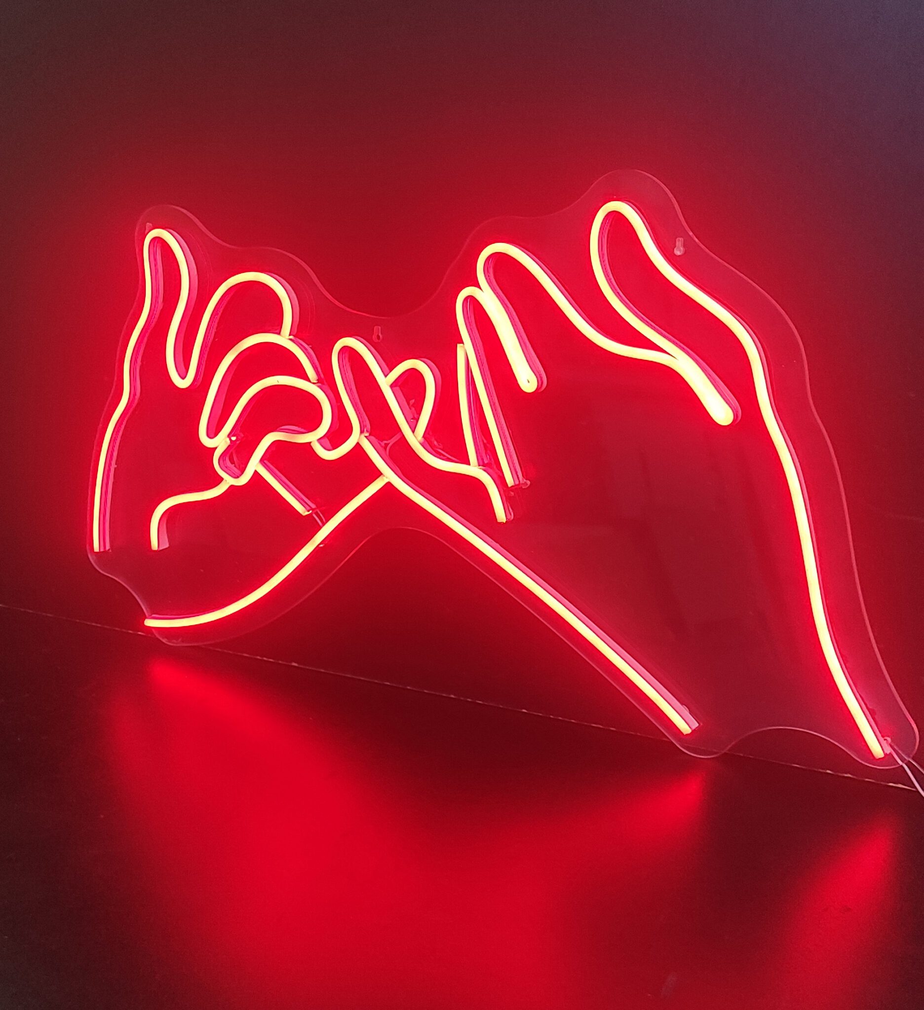 Buy Pinky Promise Neon Sign Online India | Custom Neon Signage