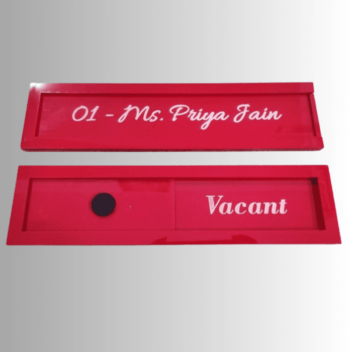 Acrylic Sliding Modular Signage Manufacturer | Buy Online Sign