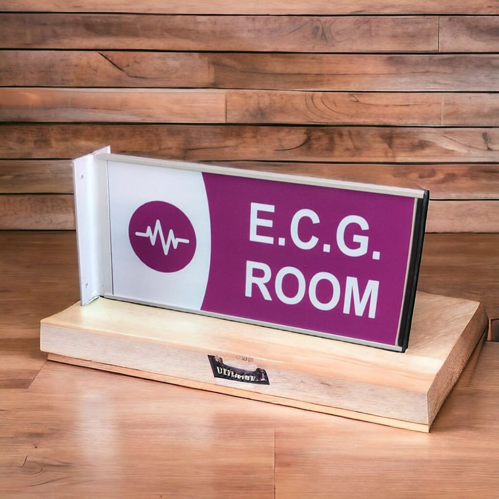 Double Side Wall Projected Modular Signage Manufacturer in India