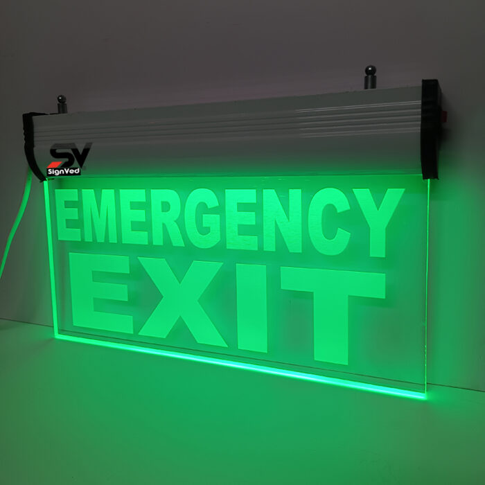 Buy LED Fire Exit up Side Arrow Online in India | Wholesale ...