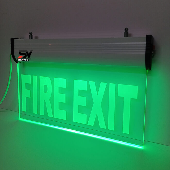 Buy LED Fire Exit up Side Arrow Online in India | Wholesale ...