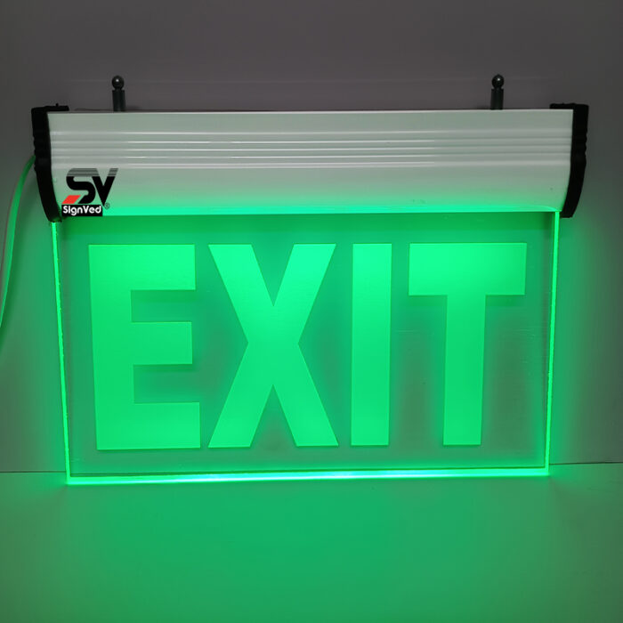 Buy LED Fire Exit up Side Arrow Online in India | Wholesale ...