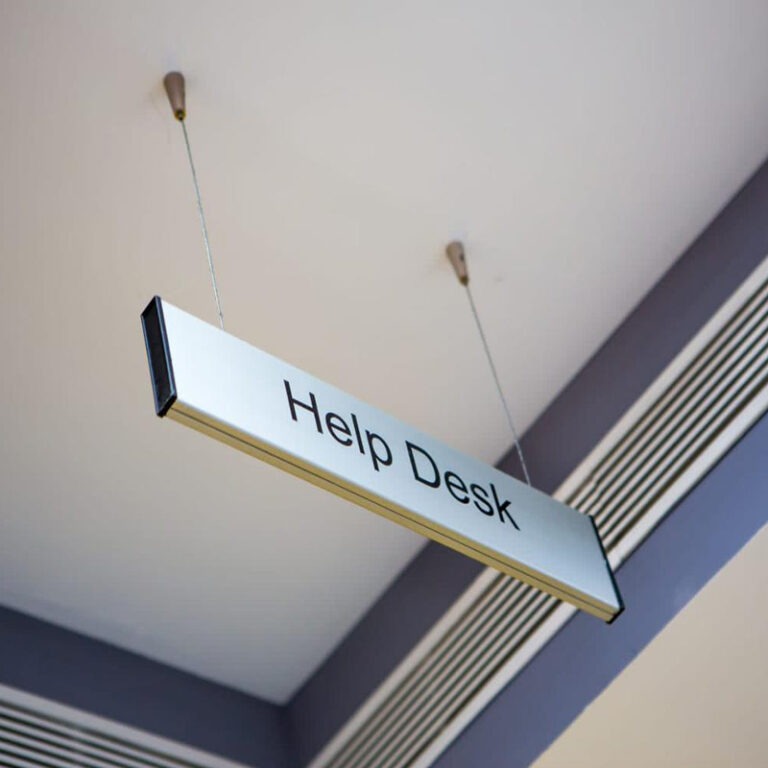 Buy Wall Suspended Flat Modular Signage India | Manufacturer ...