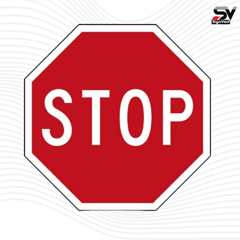 Speed Limit Warning Sign Board Manufacturer in India | Company | Sign Ved